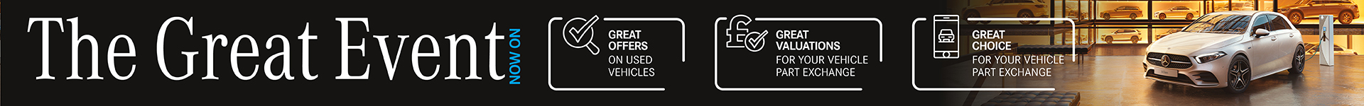 Approved Used Mercedes-Benz | The Great Event Is Now On | Marshall ...